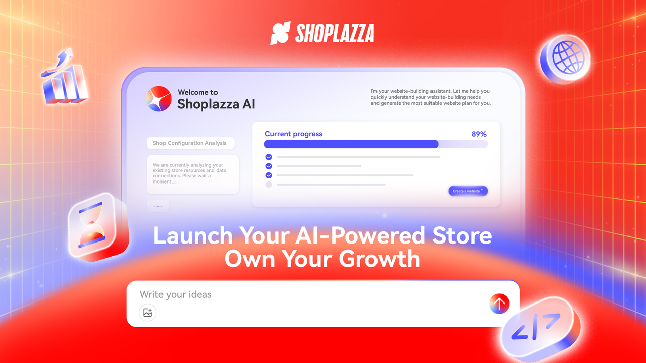 AI-Powered Website Builder & All-in-One Ecommerce Platform | Shoplazza