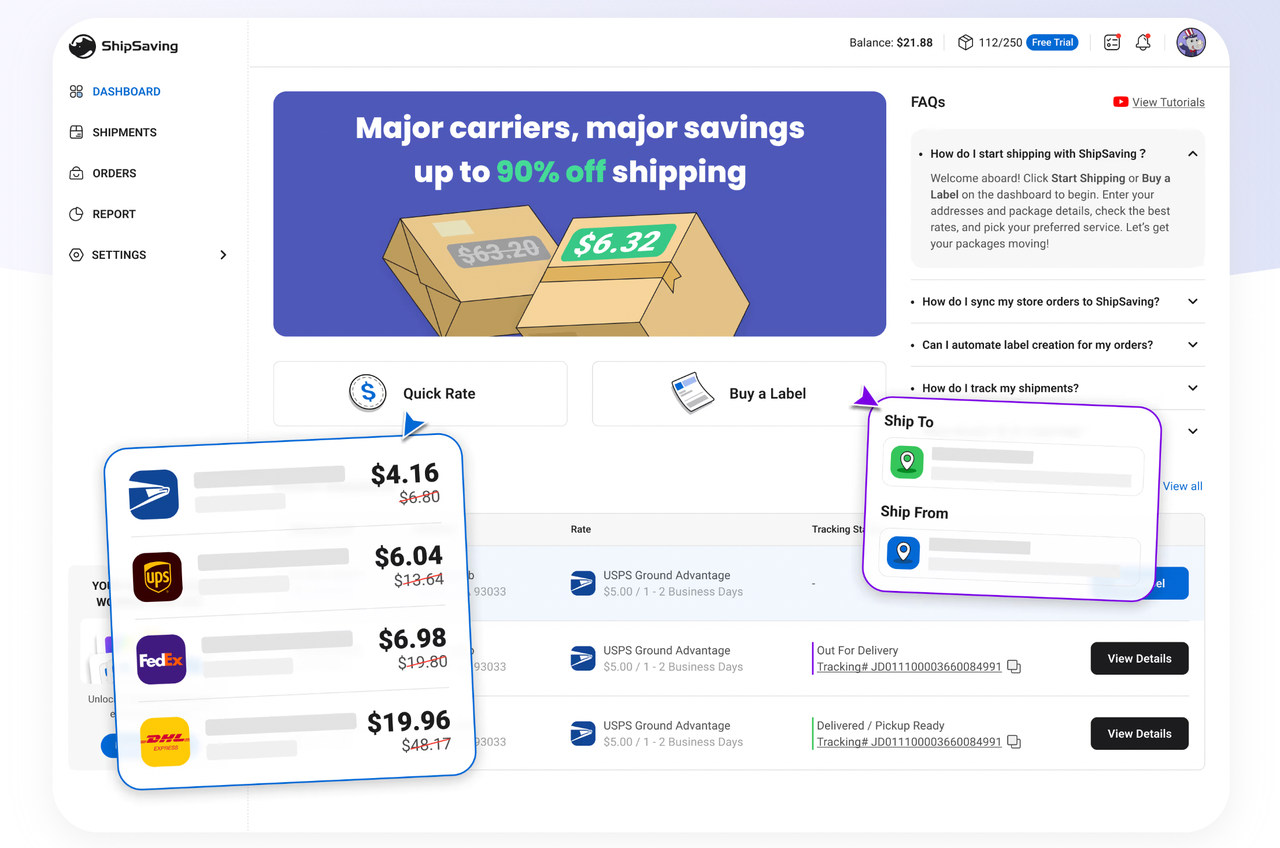 Automatisieren Sie den Versand und reduzieren Sie die Kosten: Shoplazza ...
